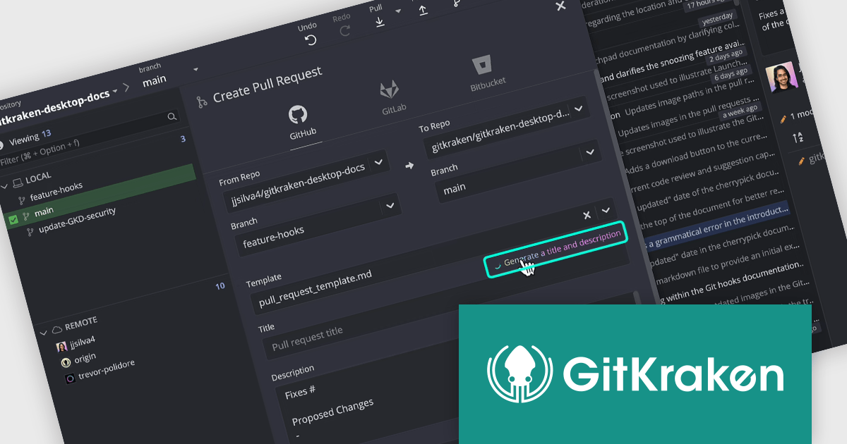Easily Automate Pull Request Descriptions