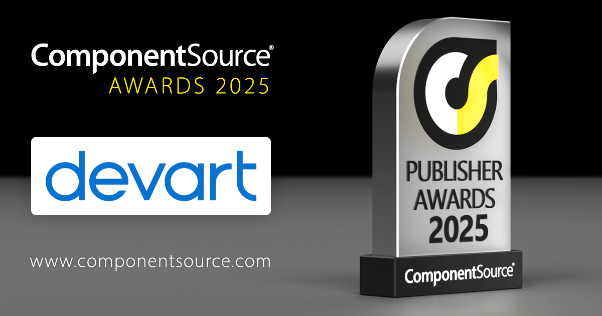 Devart Wins ComponentSource Award