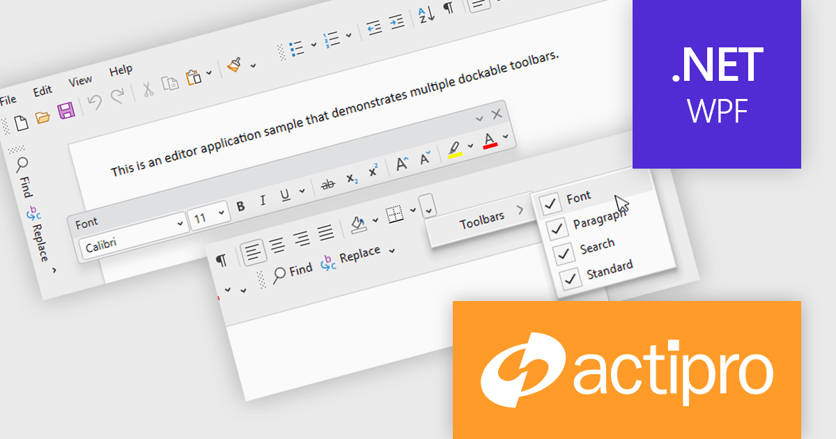Optimize Screen Space with Dockable Toolbars