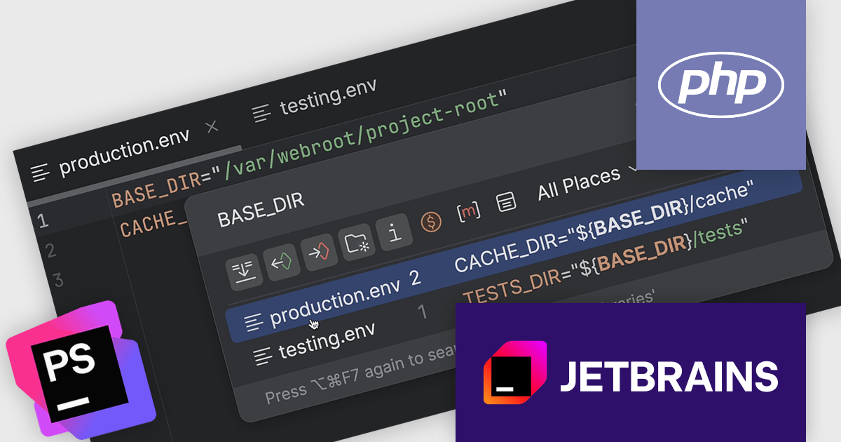 Support Nested Variables in PHP Environment Files