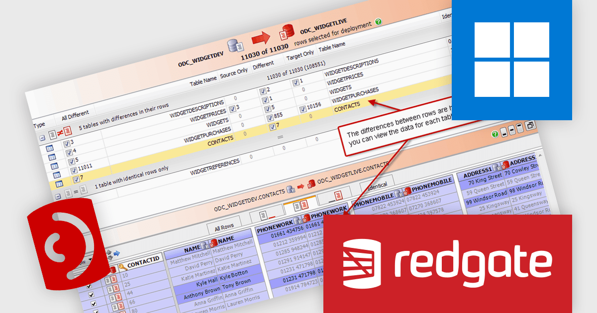 Compare Data Across Schemas with Precision