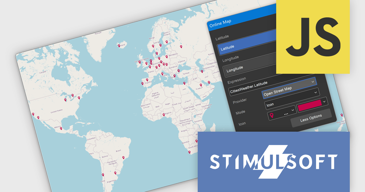 Add Dynamic Maps to Dashboards