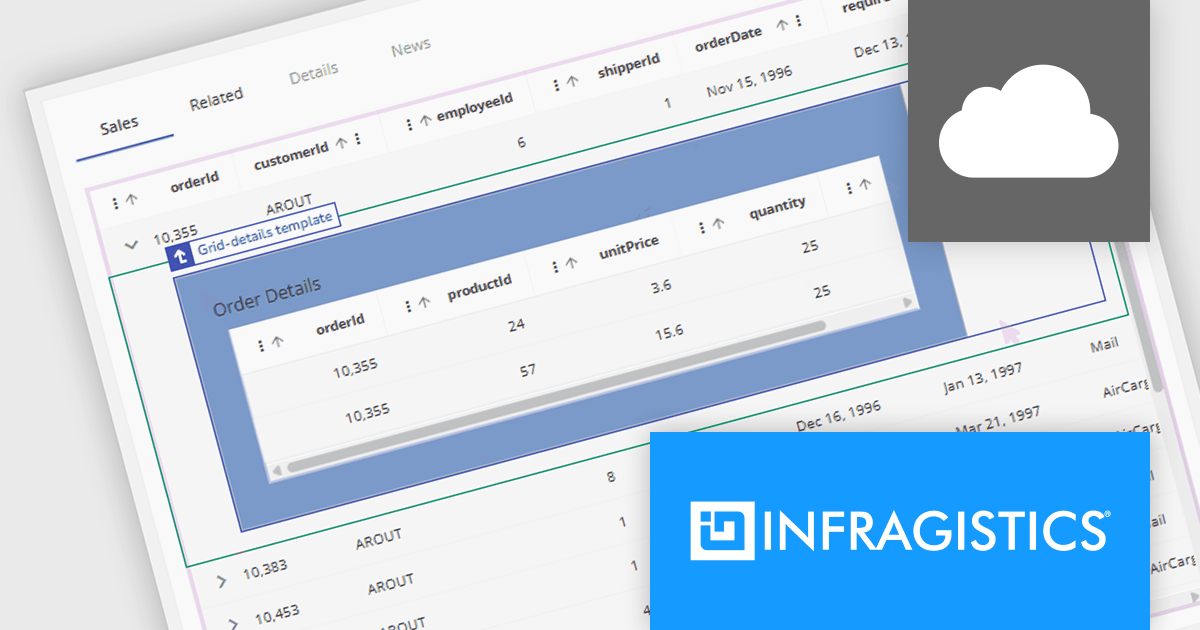 Reveal Row Details with Expandable Grid Views