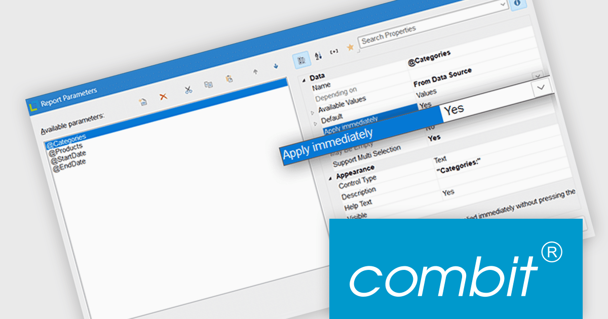 Apply Report Parameter Changes Instantly