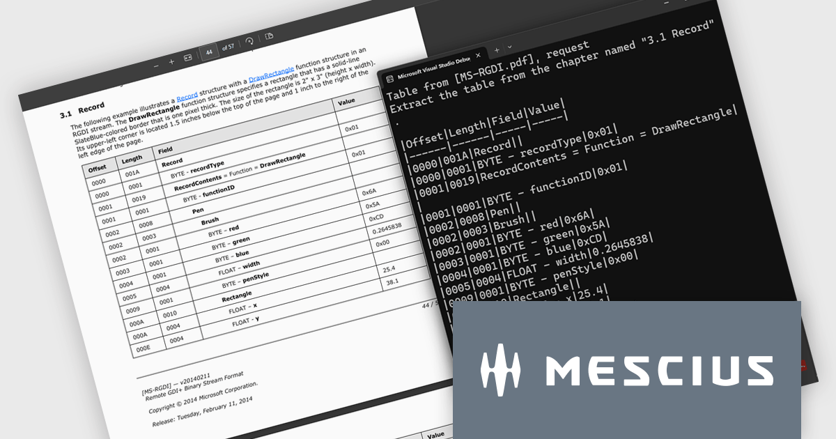 Extract PDF Table Data Using Natural Language