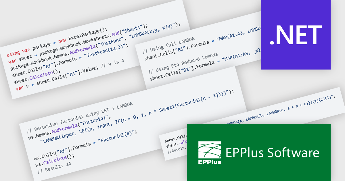 Add Custom Logic to Excel Formulas