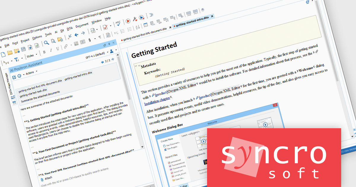 Enhance AI Responses with Files in Oxygen XML