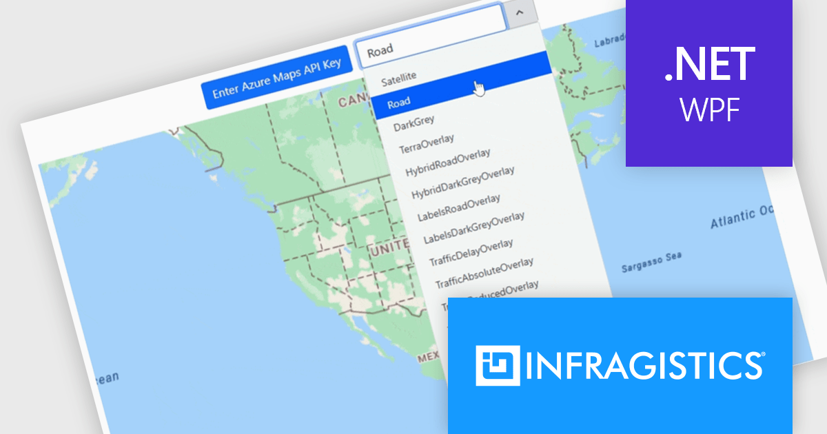 Add Azure Map Layers to Geographic Maps