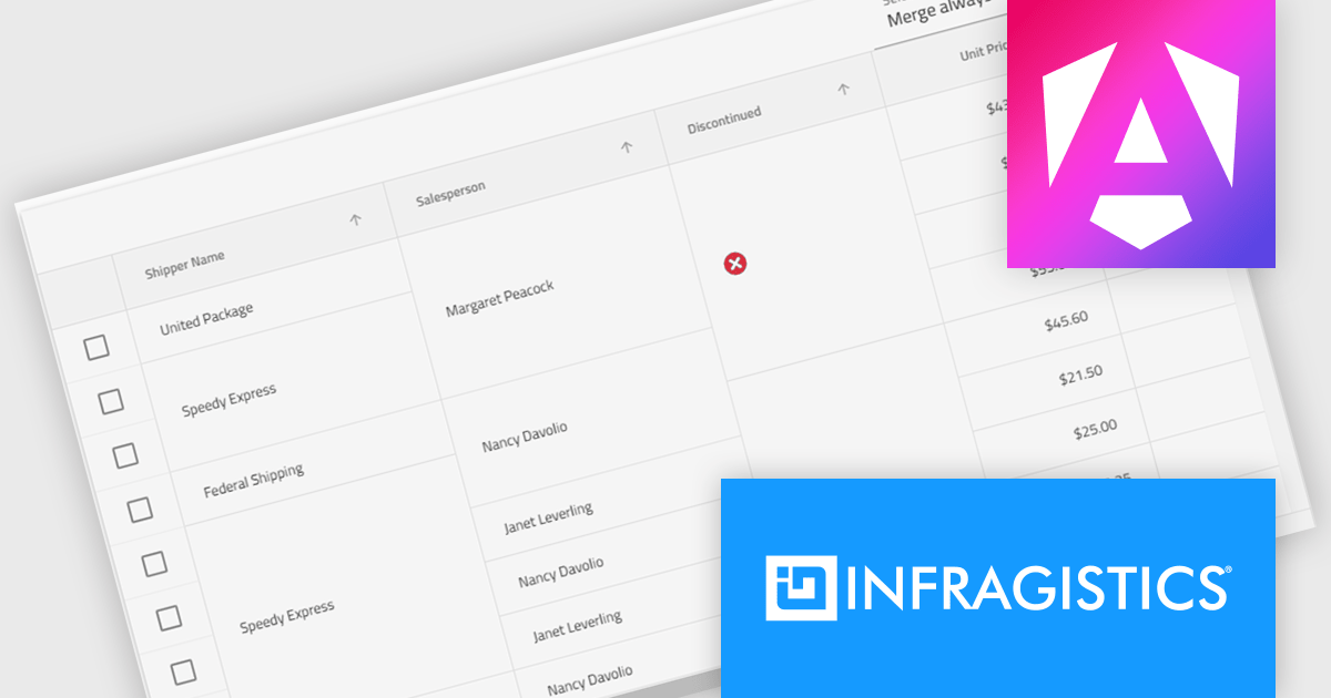 Simplify Grid Views with Cell Merging