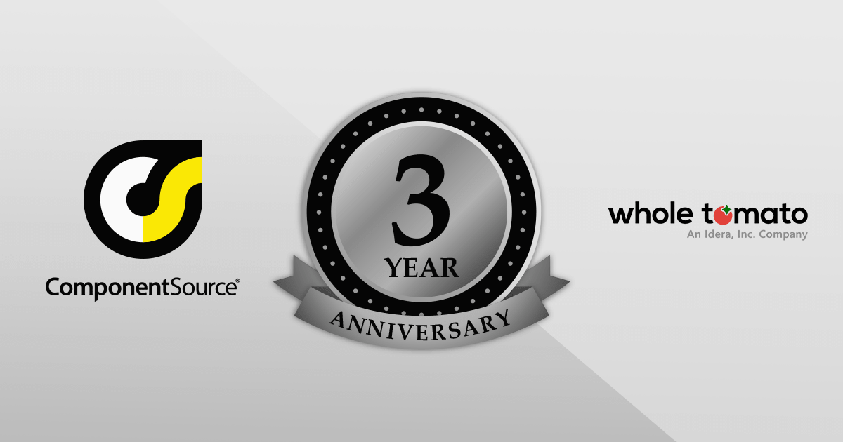 Celebrating 3 Year Partnership with Whole Tomato Software