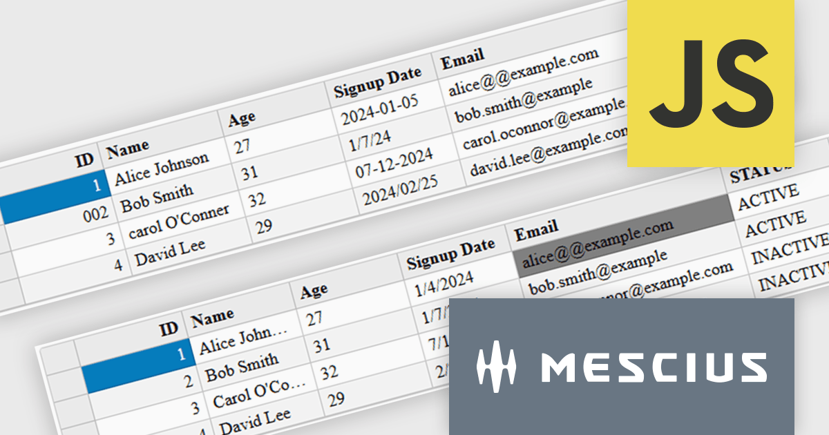 Manage Messy Data in your JavaScript Application