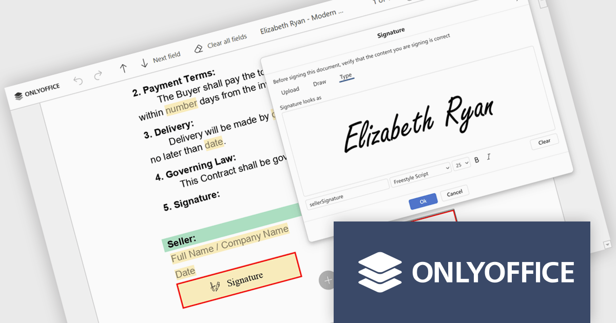 Enable On-Screen Signature Drawing in PDF Forms