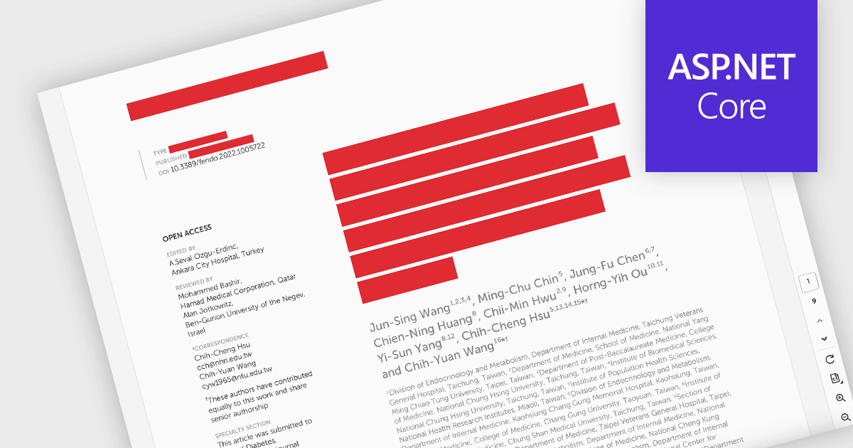Remove Sensitive Data from PDFs