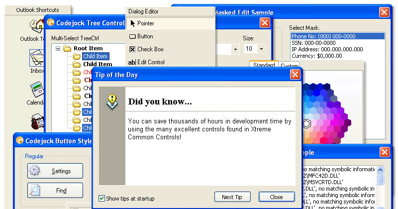 Codejock patches Xtreme Controls
