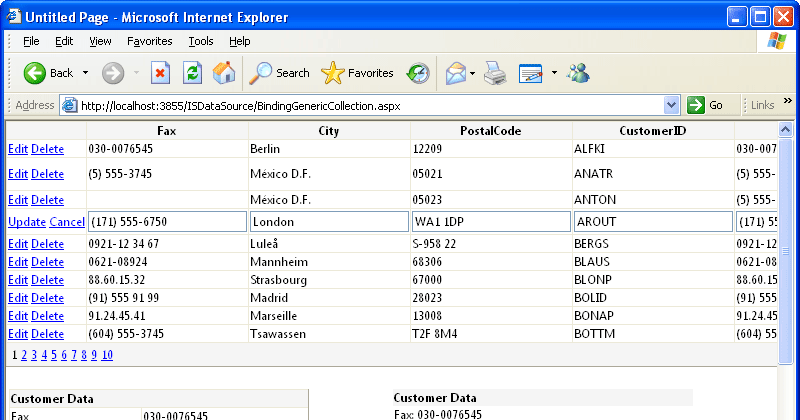 ISDataSource.NET patch released
