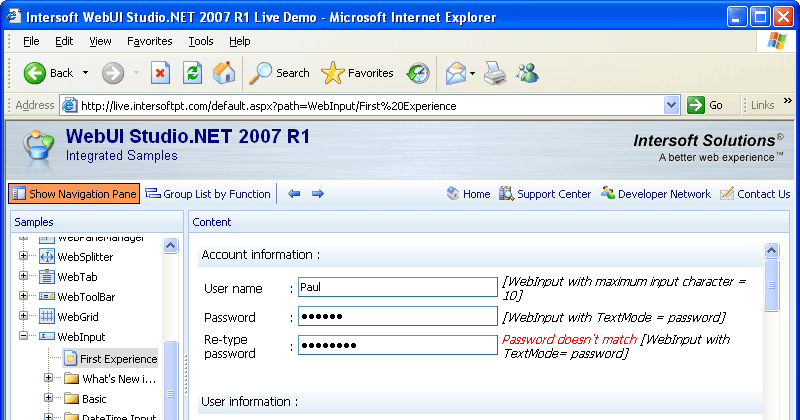 WebInput patch released
