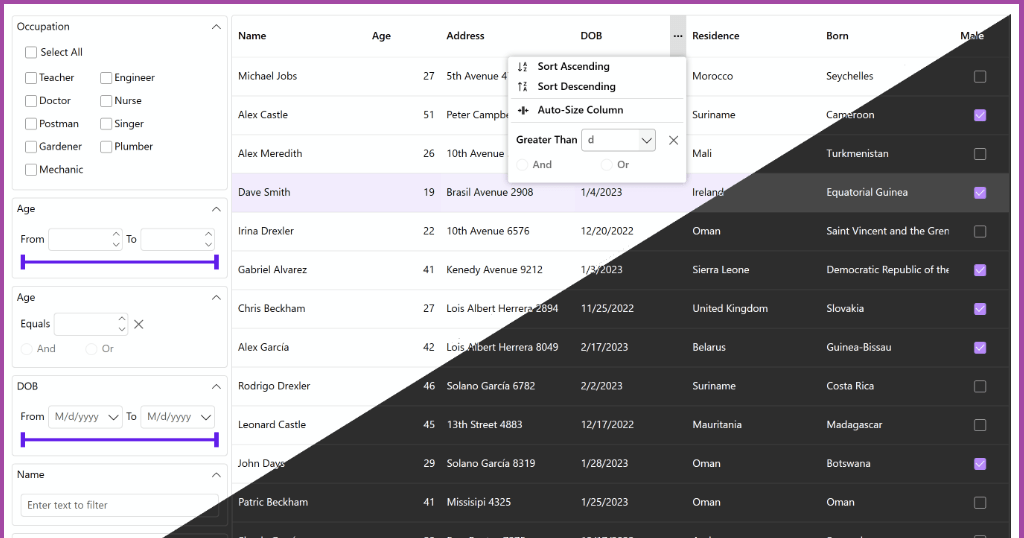 ComponentOne for WPF（日本語版）2022J v3