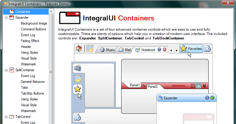 IntegralUI adds RightToLeft support