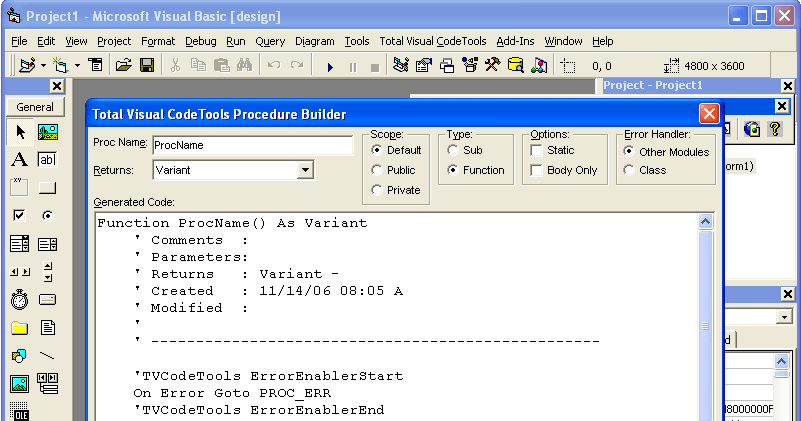 Total Visual Code Tools supports MS Office 2010