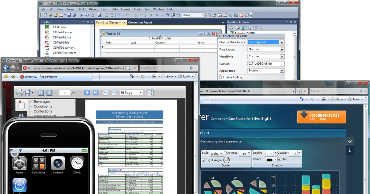 ComponentOne Studio Enterprise 2011 v3 released