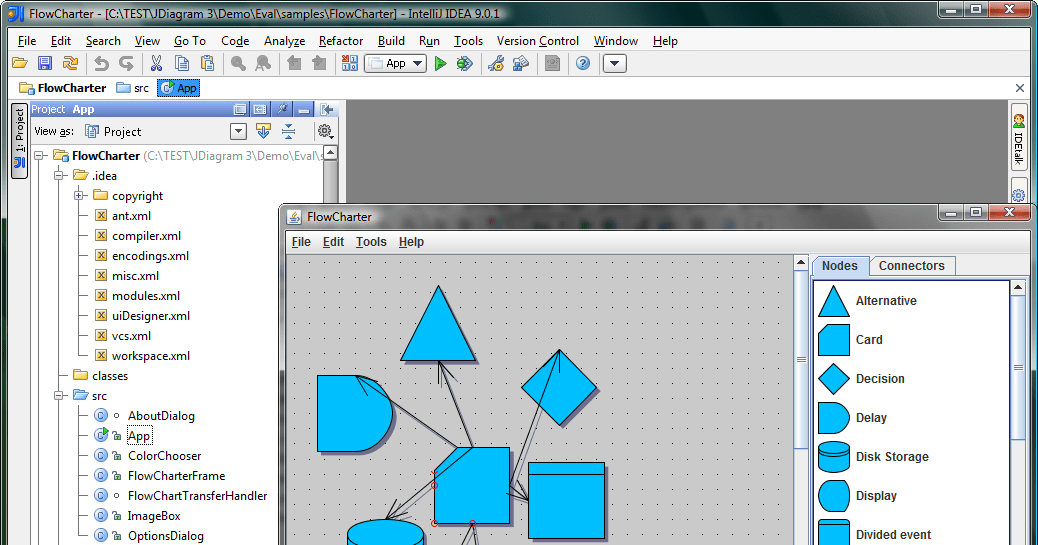 MindFusion JDiagram improves Styles and Themes