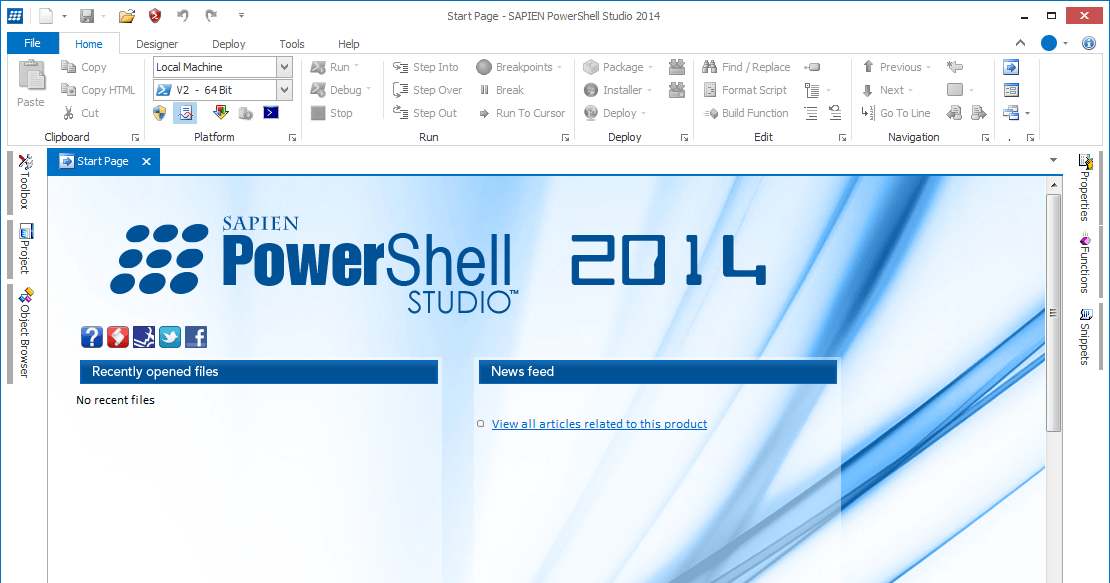 PowerShell Studio adds 64-bit support
