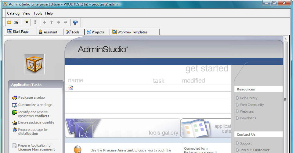 AdminStudio improves Mobile Application Support