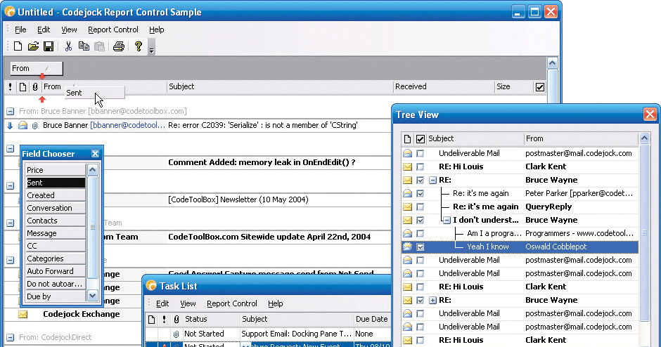 Codejock patches Xtreme Report Control