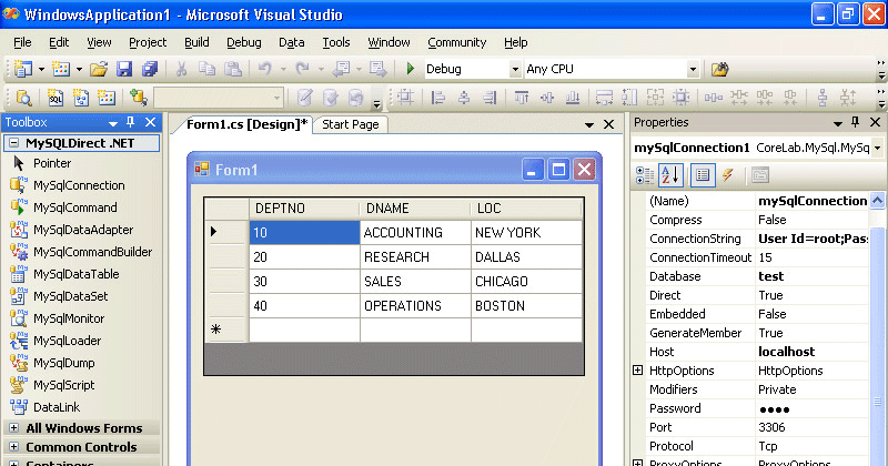 dotConnect for MySQL updated