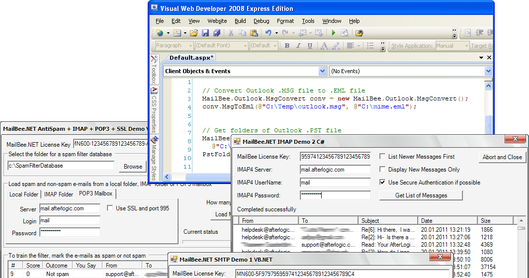 MailBee.NET Objects updated