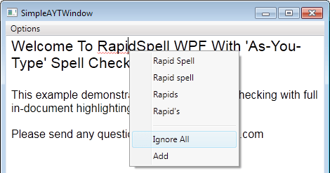 WPF spell checker now available