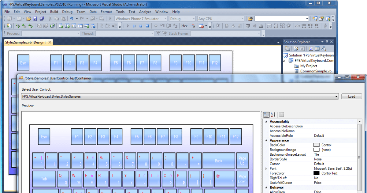 MindFusion Virtual Keyboard released
