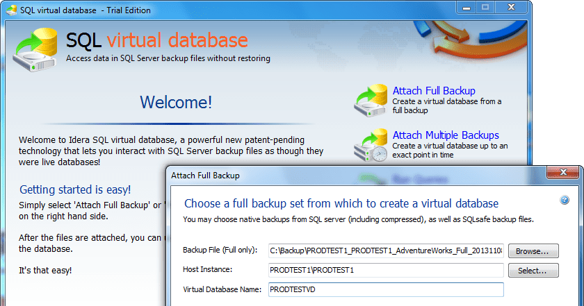 SQL Virtual Database released
