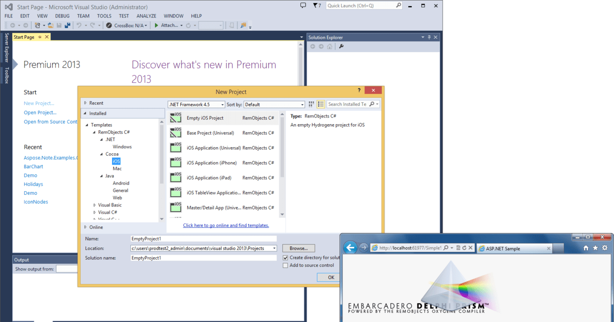RemObjects Elements released