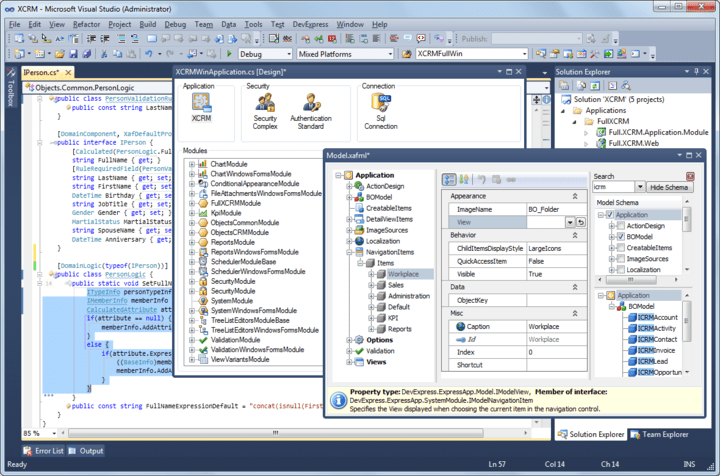 eXpressApp Framework (XAF)