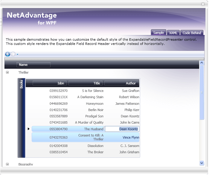 Infragistics Netadvantage For Wpf
