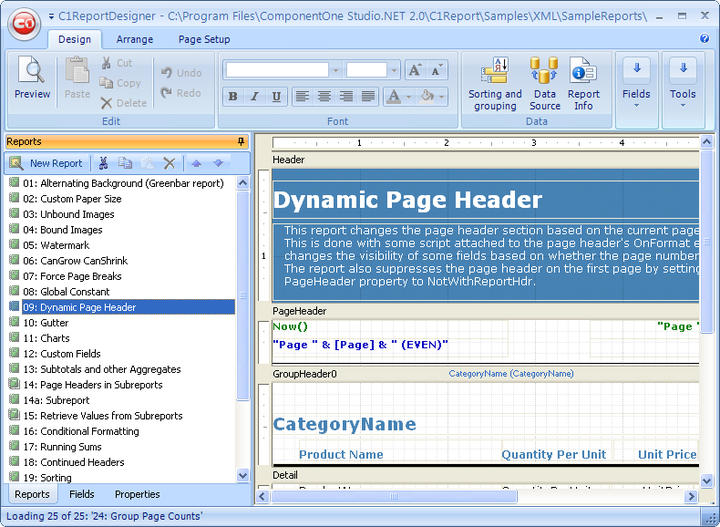 ComponentOne Studio WinForms
