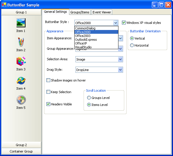 Janus Ui Controls For Net